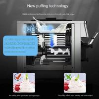 China Retail 100 KG Small Ice Cream Making Machine for Powder and Milk 6L*2 Capacity 2600w Power for sale