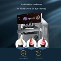 China Retail 100 KG Small Ice Cream Making Machine for Powder and Milk 6L*2 Capacity 2600w Power for sale