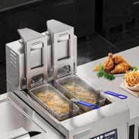 China 380V French Fries Making Machine with Multiple Safety Protections and 110 KG Capacity for sale