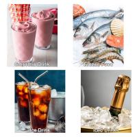 China Customizable Commercial Ice Maker Machine 60kg-120kg/24h for Milk Tea Coffee Shop Bar for sale