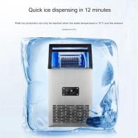 China 110v/220v Customizable Ice Maker Machine for Home Coffee Shops Restaurant Bar 30 Water for sale