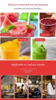 China 12L/24L/36L Food Grade Stainless Steel Snow Melt Making Machine for Frozen Juice Drink for sale