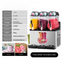 China Commercial Frozen Juice Drink Slush Machine with High Energy Efficiency 12L/24L/36L for sale
