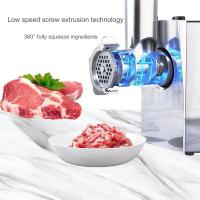 China Electric Meat Grinder for Food Industry Equipment 850W Power 150kg/h Operation Efficiency for sale