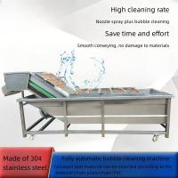 China Best Choice for Industrial Vegetable Fruit Processing Line Stainless Steel Washer for sale