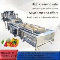 China Industrial Vegetable Fruit Processing Machine Used for Food Processing Plant Washing Line for sale