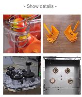 China Stainless Steel Body Electric Juicer for Restaurant 220v Fruit Citrus Orange Extractor for sale