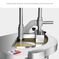 China 110kg Weight Cooked Frozen Meat Slicer for Meat Chicken Fish Cutting Easy Cleaning for sale