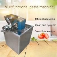 China Powerful 100 KG Electric Hollow Tube Noodles Making Machine for Home and Restaurants for sale