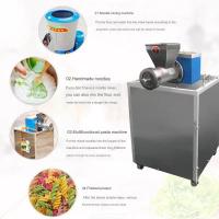 China Powerful 100 KG Electric Hollow Tube Noodles Making Machine for Home and Restaurants for sale
