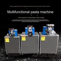 China 20/60/80/100kg/h Hollow Tube Noodle Maker Stainless Steel Multifunctional Pasta Machine for sale