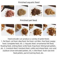 China High Productivity 280 kg Full Production Line Dog Food Making Machine Pellet Extruder for sale