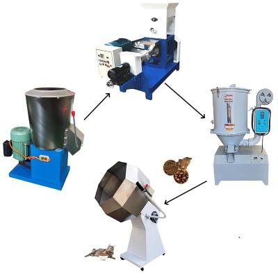 China 220/380v Voltage Pelletizer Machine for Animal Feeds 's Dog Food Making Machine for sale