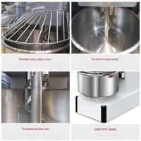 China Food Shop Double Speed Double Action High Power 8.5kw Copper Core Motor Dough Mixer for sale