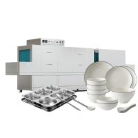 China Stainless Steel Commercial Dishwasher Fully Automatic Cleaning Drying Disinfection for sale
