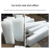 China 1390*800*1105mm Fully Automatic Ice Block Maker Machine with Customizable Cube Size for sale