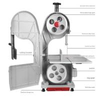China Restaurant Stainless Steel Electric Frozen Meat Bone Saw Cutting Machine Meat Cutter for sale