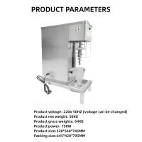 China 80l/H High Production Cream Swirl Freeze Fruit Blender Machine for Snack Food Making for sale