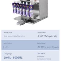 China Beverage Filling Packaging 110-240V 10ml-5000ml Piston Pump Filling Machine for Filling for sale