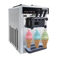 China 220v Soft Ice Cream Machine for Home Restaurant 6L *2 Hopper Volume 15 Days Delivery for sale