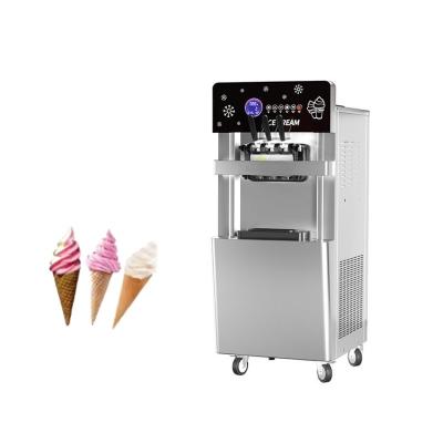 China Ice Cream Maker Multifunction Commercial Automatic Machine with Ce Certification for sale
