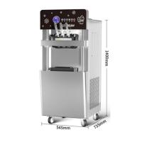 China Ice Cream Maker Multifunction Commercial Automatic Machine with Ce Certification for sale