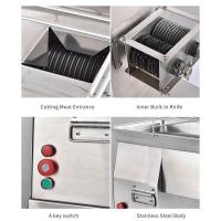 China Merchant Direct Vertical Meat Slicer Ce Certification Fresh Meat Frozen Meat Slicing Shredder for Winery for sale