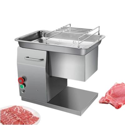 China Hotels 500kg/H Tabletop Electric Meat Cutter Portable with Ce Certification Easy Operation for sale