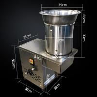 China 30KG CBM0.19 220V 3.8KW Vegetable Cutter with Free Speed Control and Easy Operation for sale