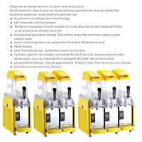 China Easy To Operate Stainless Small Type 50KG Food Grade Automatic Cleaning Slush Maker for sale