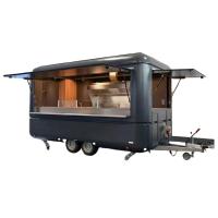 China Convenient Mobile Ce Certification Bbq Concession Trailers for Outdoor Fast Food for sale