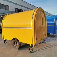 China Food Grade Stainless Steel Soybean and Wheat Based Mobile Food Truck for Hotel Events for sale