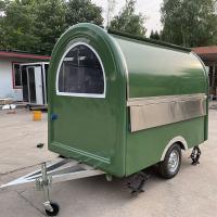 China Food Grade Stainless Steel Soybean and Wheat Based Mobile Food Truck for Hotel Events for sale