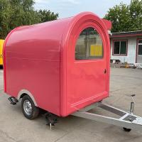 China Commercial Snack Mobile Catering Trailer Year Small Ice Cream Hot Dog Vending Carts for sale