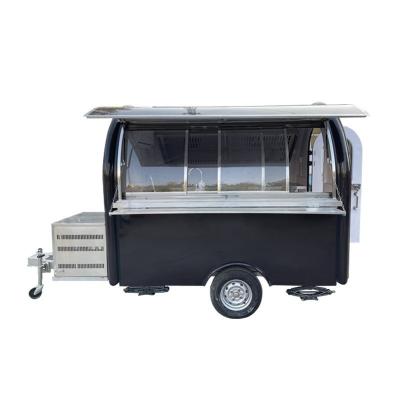 China Novel Style Commercial Food Carts Materials 2200*1620*2000 Dimensions Delicious Snacks for sale