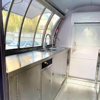 China Novel Style Commercial Food Carts Materials 2200*1620*2000 Dimensions Delicious Snacks for sale