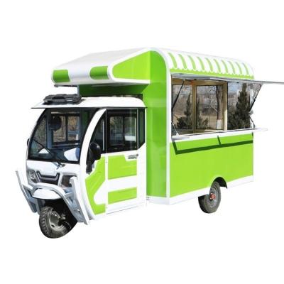 China Year Outdoor Fast Food Cart with Non-Slip Matting and Thickened Stainless Steel Table for sale