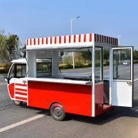 China Mobile Commercial Food Easy Operate High Productivity Snack Cart with 400 KG Capacity for sale
