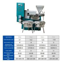China Easy-to-Clean Stainless Steel Body Multi-Stage Oil Press for Edible Oil Production for sale