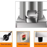 China 50kg/h Industrial Pneumatic Garlic Peeling Machine Made of Food Grade Stainless Steel for sale
