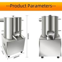 China 50kg/h Industrial Pneumatic Garlic Peeling Machine Made of Food Grade Stainless Steel for sale