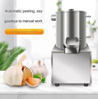 China 50kg/h Industrial Pneumatic Garlic Peeling Machine Made of Food Grade Stainless Steel for sale