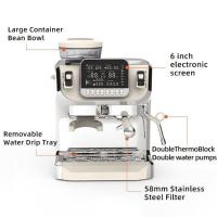 China Commercial Coffee Machine with 220V 50Hz Voltage and 2L Water Tank Capacity CBM0.05 for sale