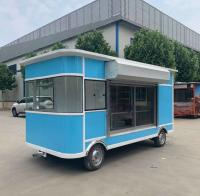 China Fully Equipped Food Truck Concession Trailer Ideal for Ice Cream Cold Drinks and More for sale