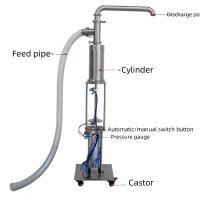 China Online Support Movable Stainless Steel Pneumatic Feeding Pump for Food Grade Transfer for sale