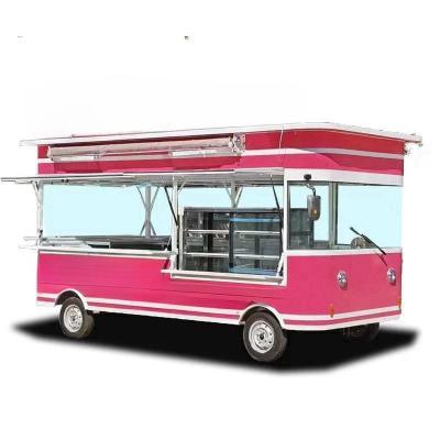 China Commercial Food Trailer Suitable for Ice Cream Cold Drinks Toys and More Street Sales for sale