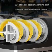 China Commercial Slush Machine Double Cylinder 24 Liters 220/110V 950W with Electric Power for sale