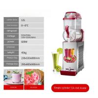China Ice Slush Machine Three Cylinders 1200W Power 80kg Weight 0-6°C Minimum Temperature for sale