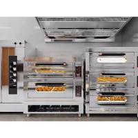 China Large Capacity Stainlee Steel Pizza Oven for Commercial Baking of Bread Cakes and Pizzas for sale