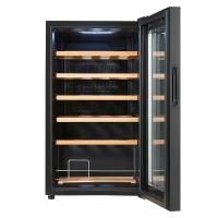 China 304 Stainless Steel Commercial Mirror Glass Display Wine Cooler Fridge for Restaurant for sale